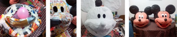 Un disfraz de Mickey y Minnie digno de cualquier concurso... y una ...